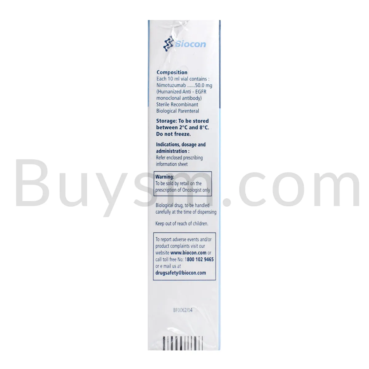 Buy Biomab 50 mg Injection online at upto 75% off, doorstep delivery ...