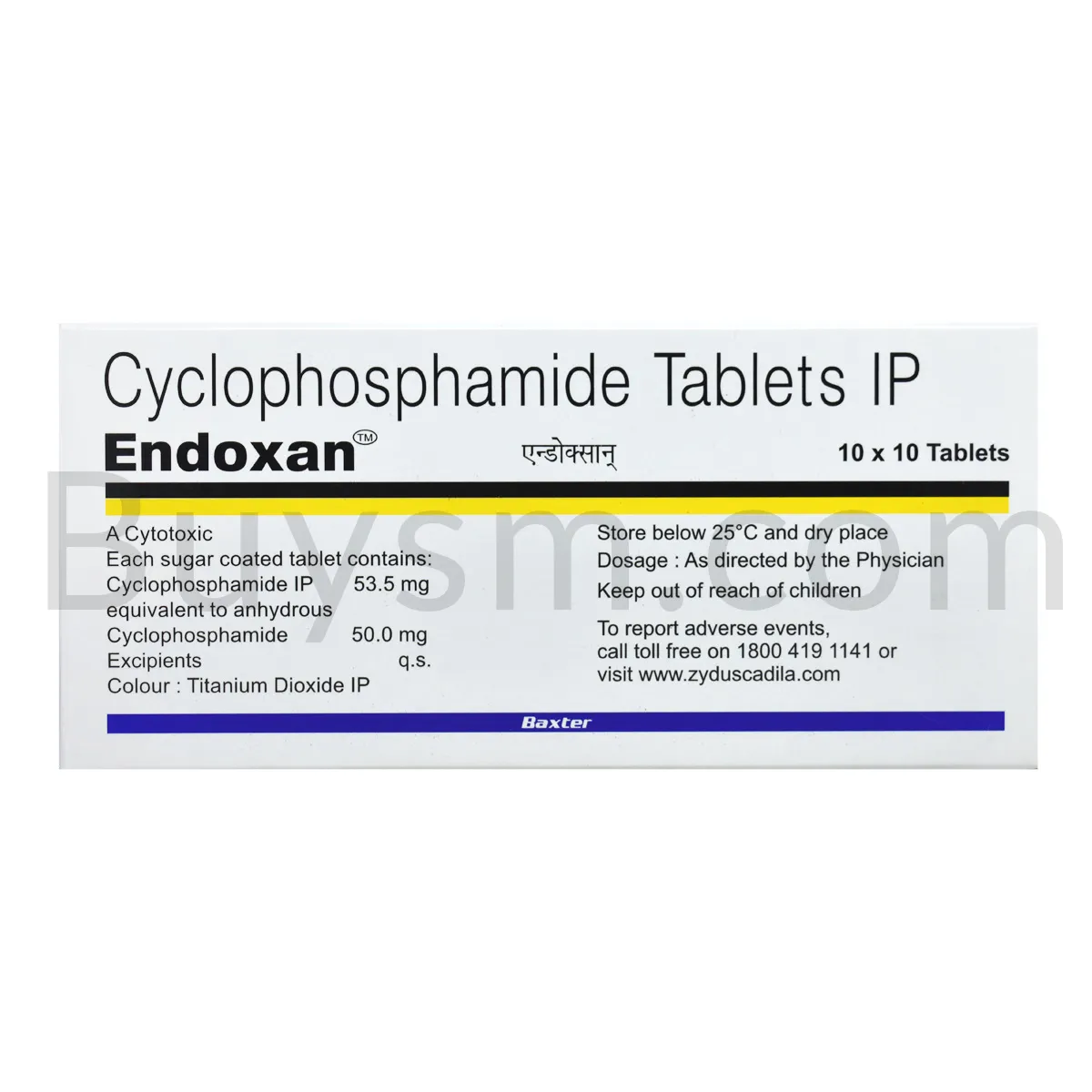 Endoxan 50 mg Tablet | Buy Endoxan 50 mg Tablet Online