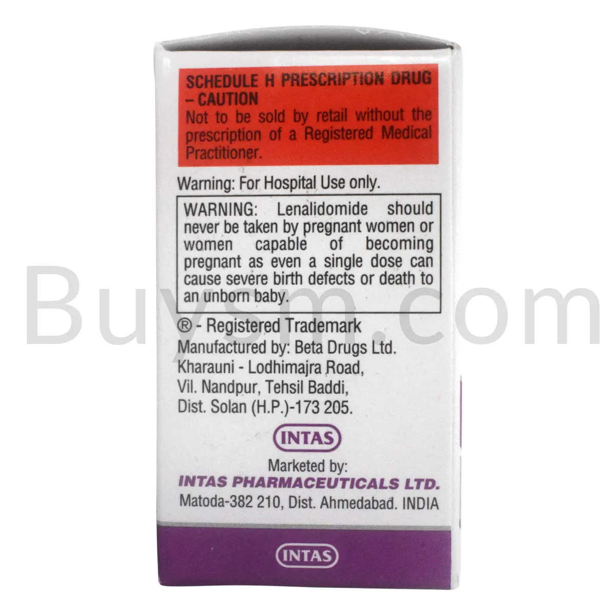 Lenome 5 mg Capsule | Buy Lenome 5 mg Capsule Online